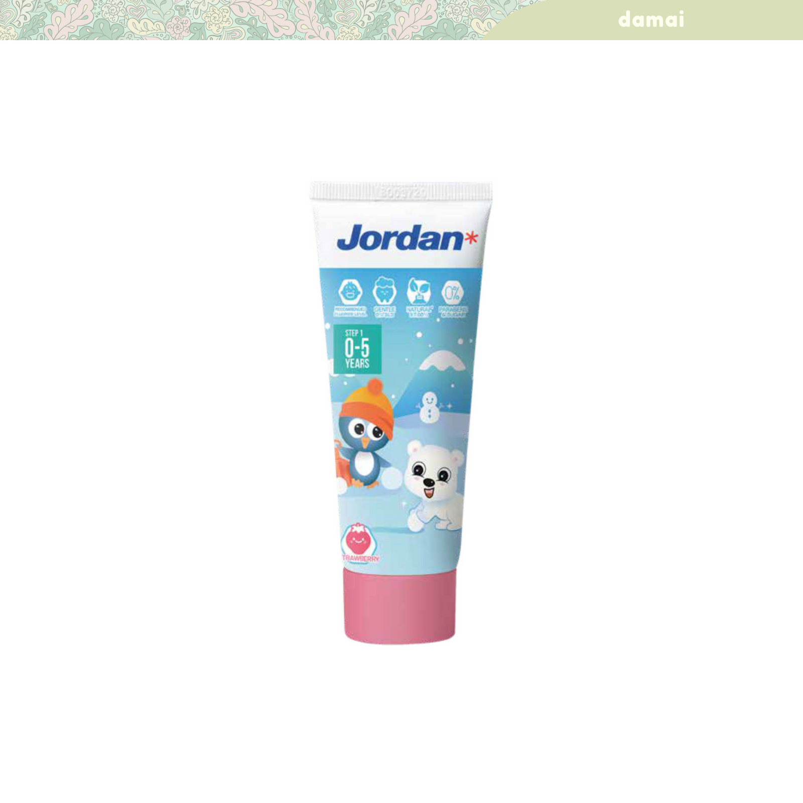 Jordan Kids Toothpaste (0-5years)