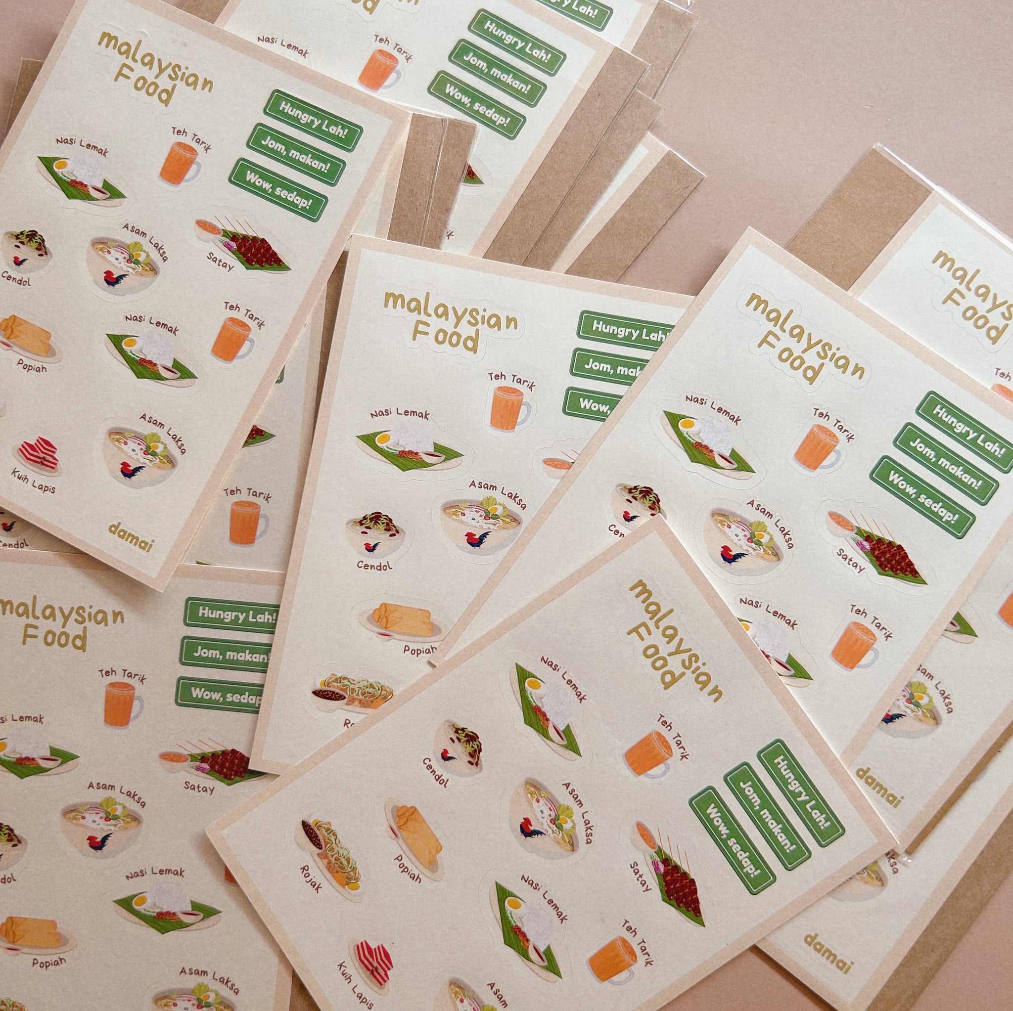 Malaysian Food Sticker Pack